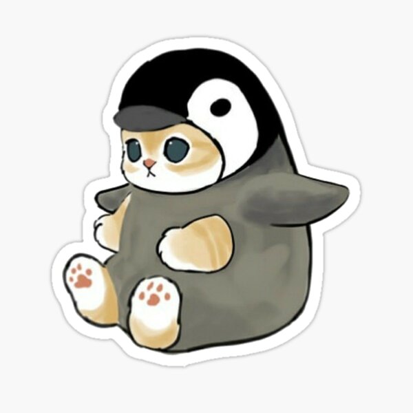 "Mofusand - Penguin " Sticker for Sale by penny555 | Redbubble