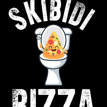 "Skibidi Rizza Pizza Brainrot Skibidi Toilet Rizz" Poster for Sale by ...