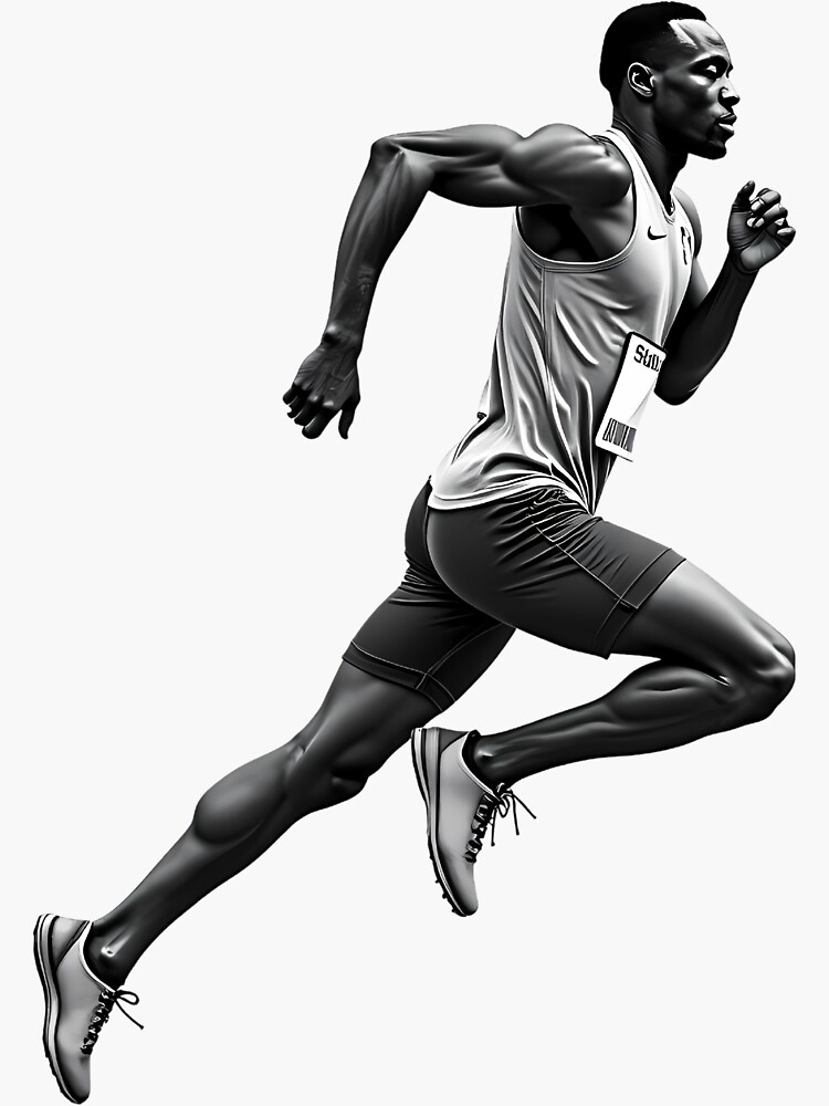"Usain Bolt " Sticker for Sale by EverPrints | Redbubble