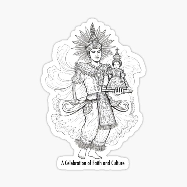 "SINULOG A Celebration of Faith and Culture" Sticker for Sale by ...