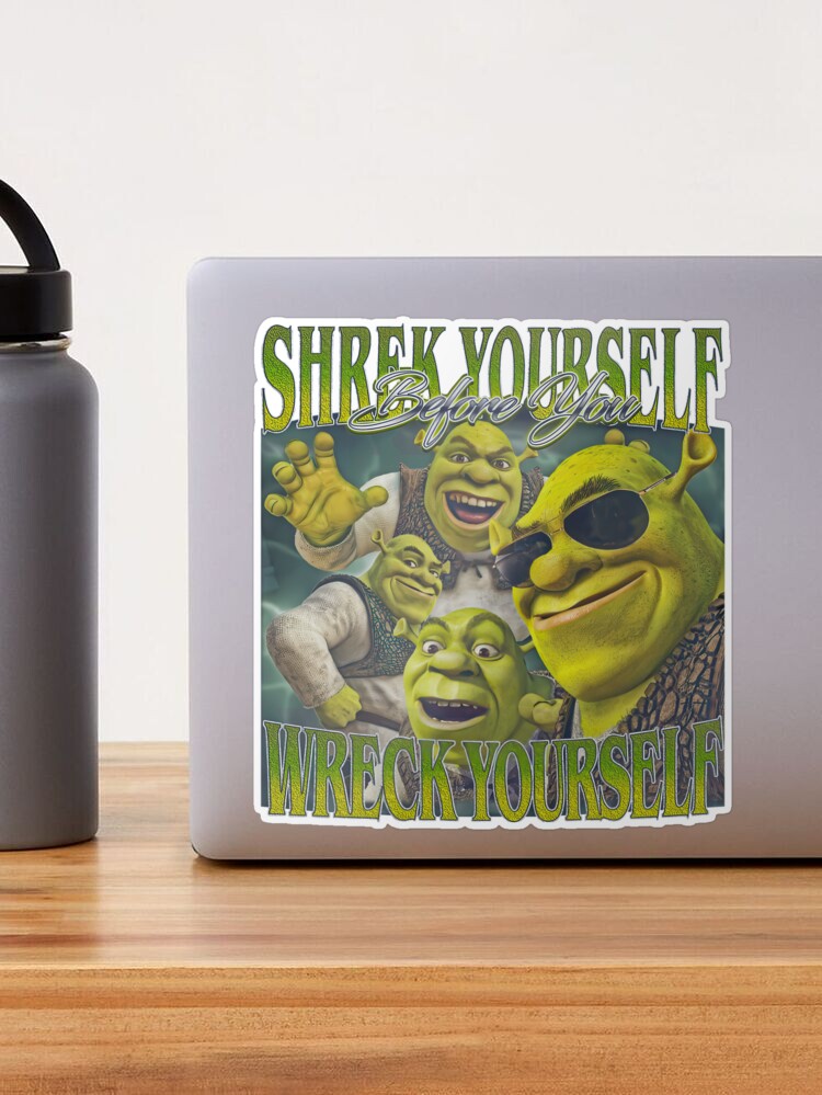 Shrek Yourself Before You Wreck Yourself Meme