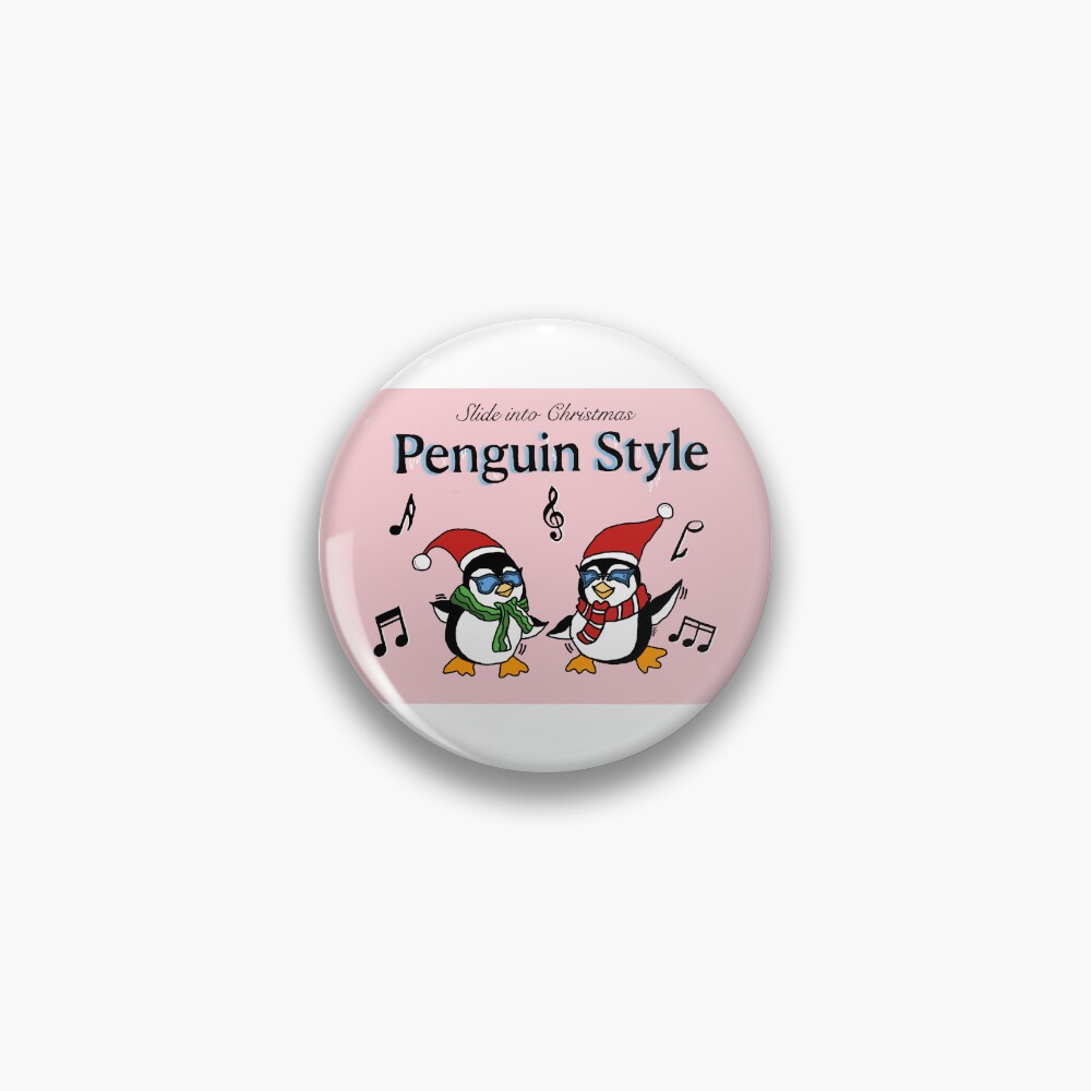 "Waddle and Wiggle The Penguin Christmas Conga" Sticker for Sale by ...