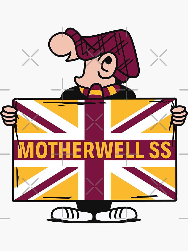 "Motherwell Saturday Service Andy Capp" Sticker for Sale by ...