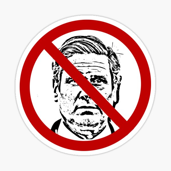 "Keir Starmer" Sticker by HAKVS | Redbubble