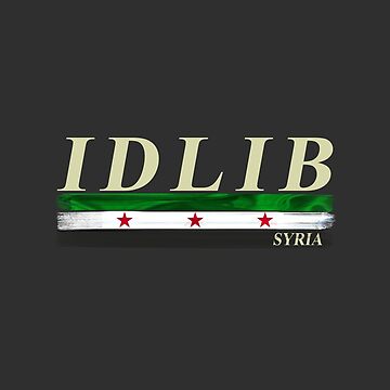 "Syria revolution flag Idlib" Sticker for Sale by Mo5tar | Redbubble