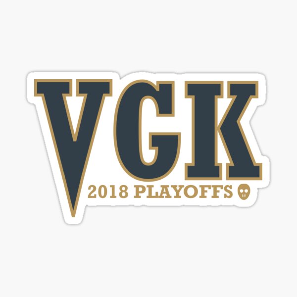 "VGK Las Vegas Hockey 2018 Playoffs Shirt" Sticker for Sale by ...