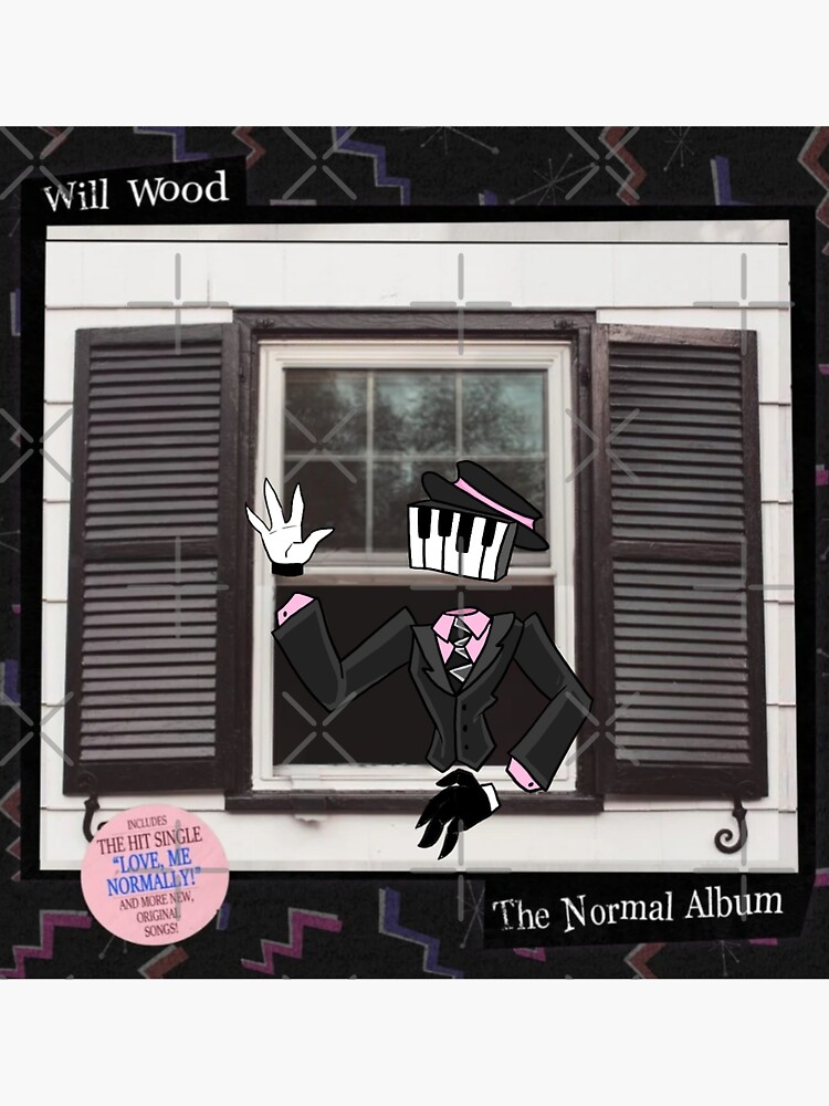 "TNA The Normal Album Will Wood (Window Version 2)" Sticker for Sale by ...