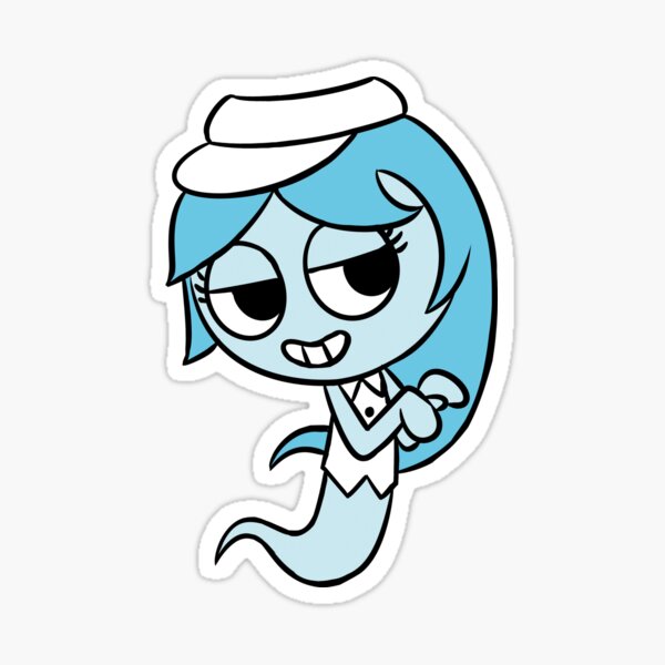 "Dandy's World toon ghost Connie from roblox" Sticker by LumiLemon ...