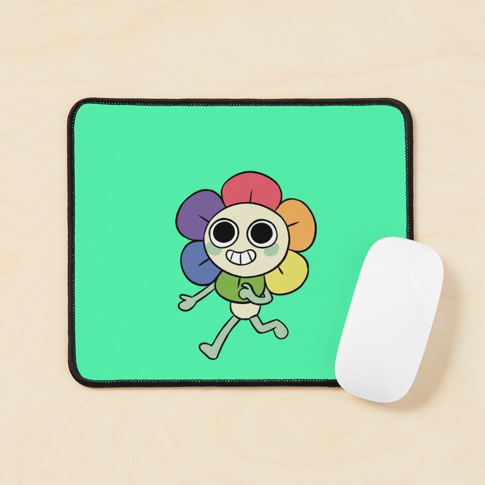 "Dandy's World toon rainbow flower Dandy from roblox" Sticker by ...