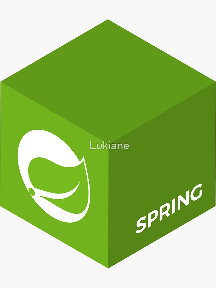 "Programming Skill Cube - Spring" Sticker for Sale by Lukiane | Redbubble