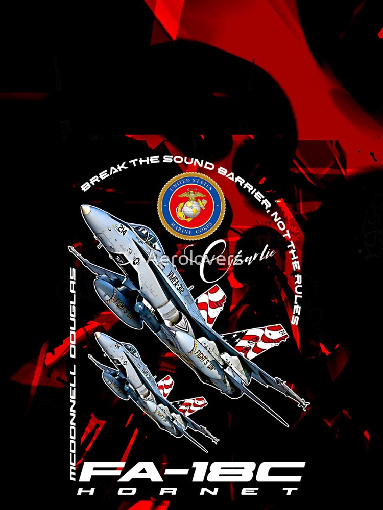 "United States Marine Corps McDonnell Douglas FA-18C Hornet Fighter Jet ...