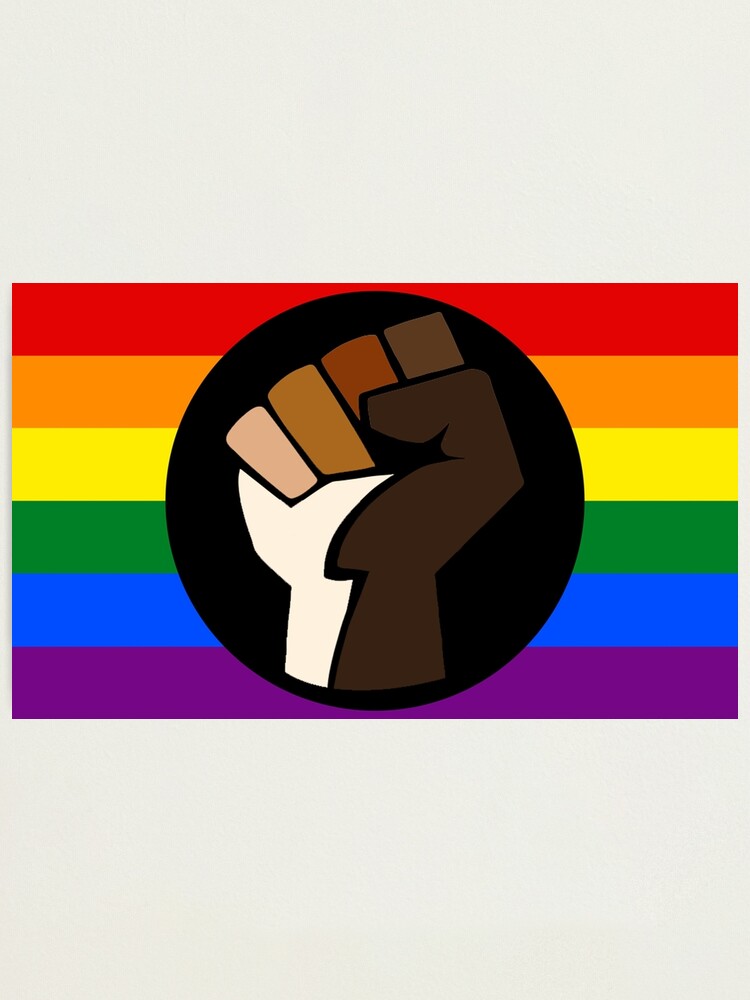 "Intersectional Pride Flag" Photographic Print for Sale by dru1138 ...