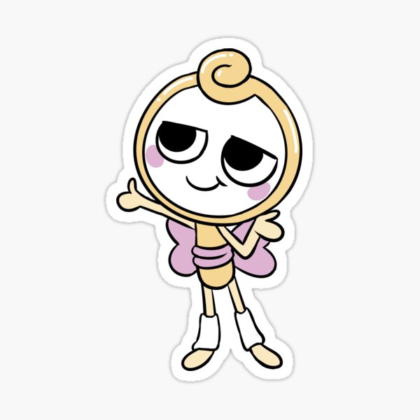 "Dandy's World toon mirror Glisten from roblox" Sticker by LumiLemon ...