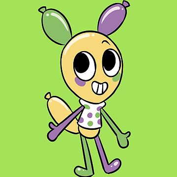 "Dandy's World toon baloon Looey from roblox" Sticker by LumiLemon ...