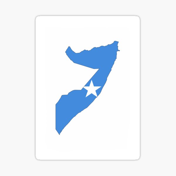"somalia flag map" Sticker for Sale by tony4urban | Redbubble