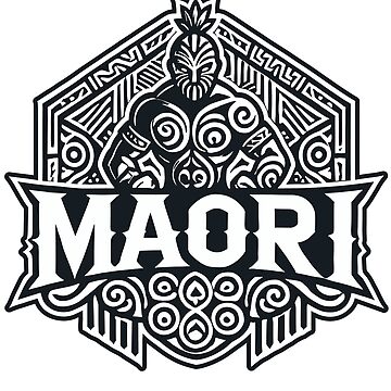 "MAORI - Indigenous Tribe of New Zealand - Haka - Warrior" Sticker for ...