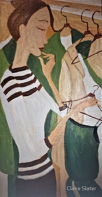 "What to wear" by Claire Slater | Redbubble