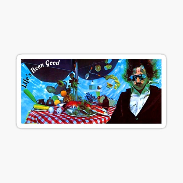 "Joe Walsh Life's Been Good" Sticker for Sale by mdmarauder | Redbubble