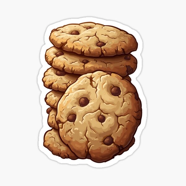 "Snickerdoodle Cookies Biscuit Doodle" Sticker for Sale by ...