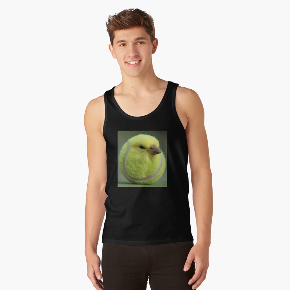 "Tennis Ball Bird. Funny Ball Bird Meme. Bird With Balls Viral Brainrot ...