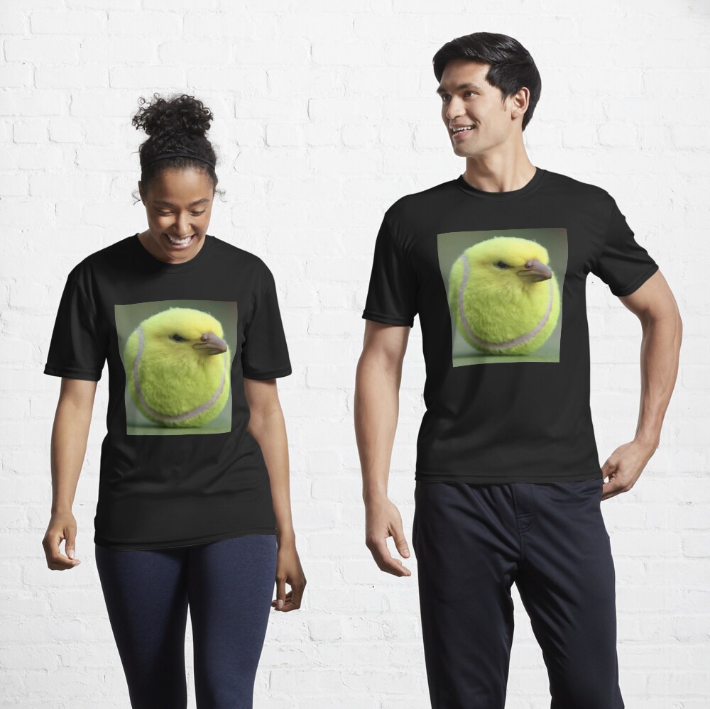 "Tennis Ball Bird. Funny Ball Bird Meme. Bird With Balls Viral Brainrot ...