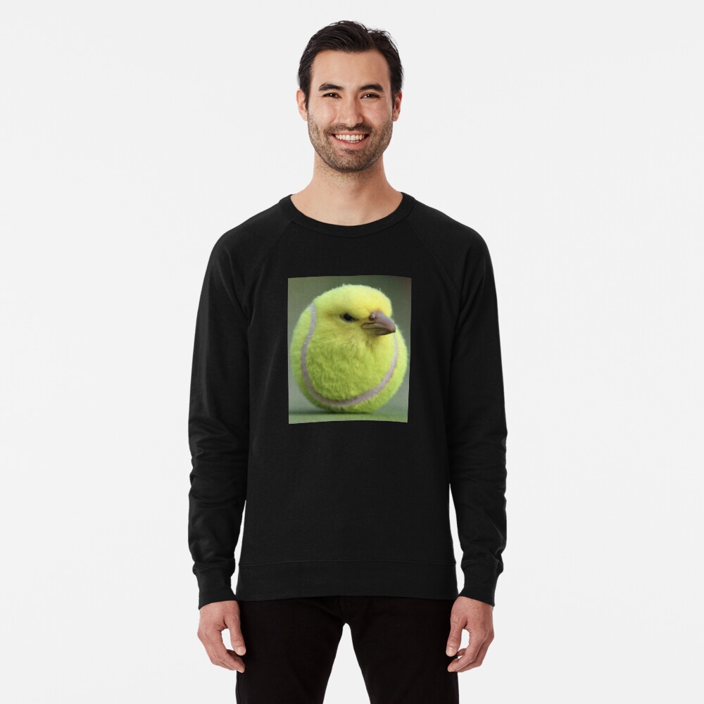 "Tennis Ball Bird. Funny Ball Bird Meme. Bird With Balls Viral Brainrot ...