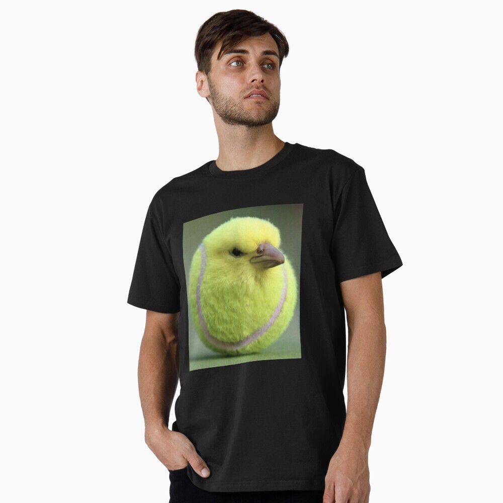 "Tennis Ball Bird. Funny Ball Bird Meme. Bird With Balls Viral Brainrot ...