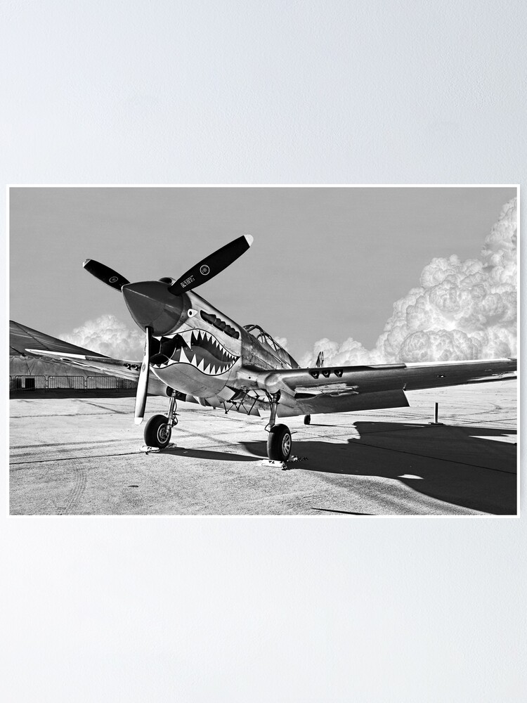 "P-40 Warhawk - Flying Tigers" Poster by WWestmoreland | Redbubble