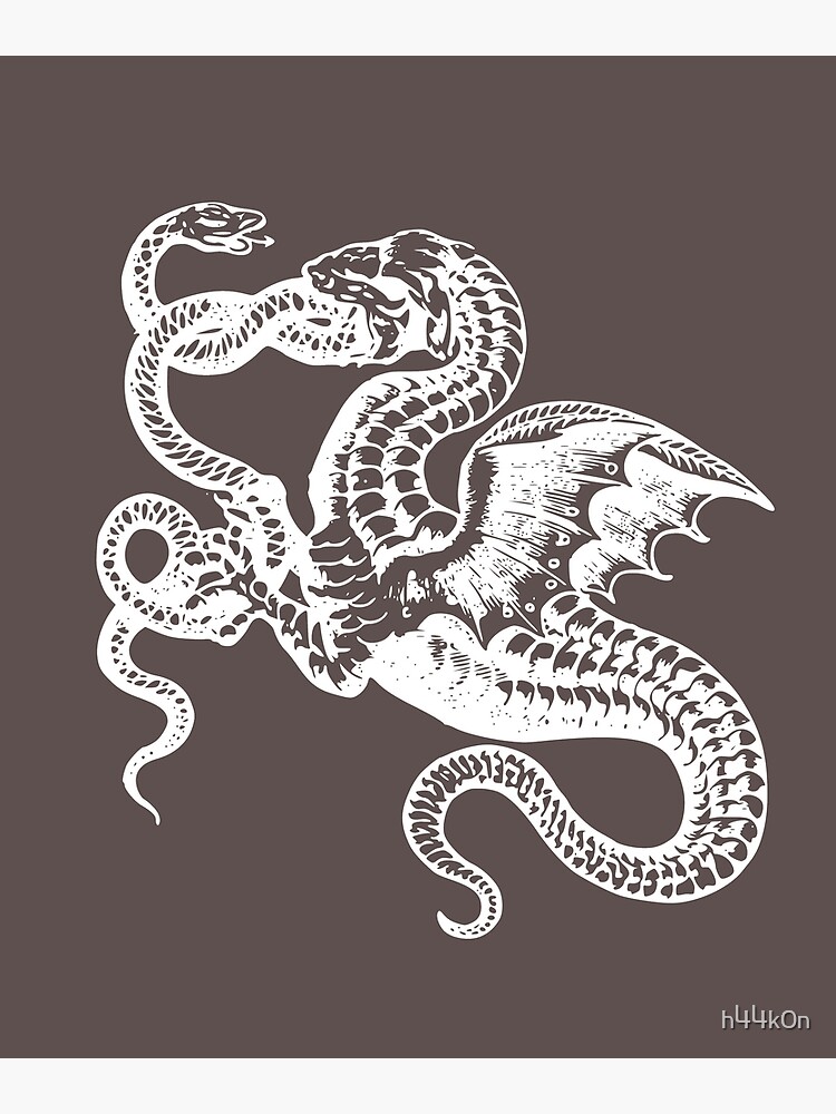 "Draco Evil Fantasy Dragon Snake Battle Medieval Horror Monster Gothic ...