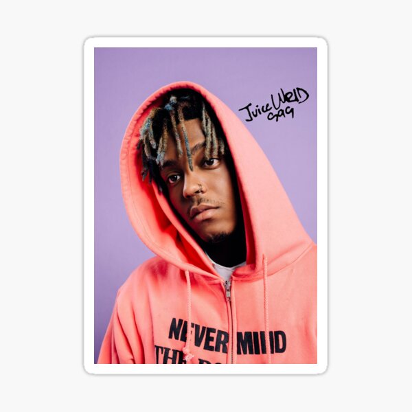"Juice Wrld, Signed (Printed)" Sticker for Sale by MackyGFX | Redbubble