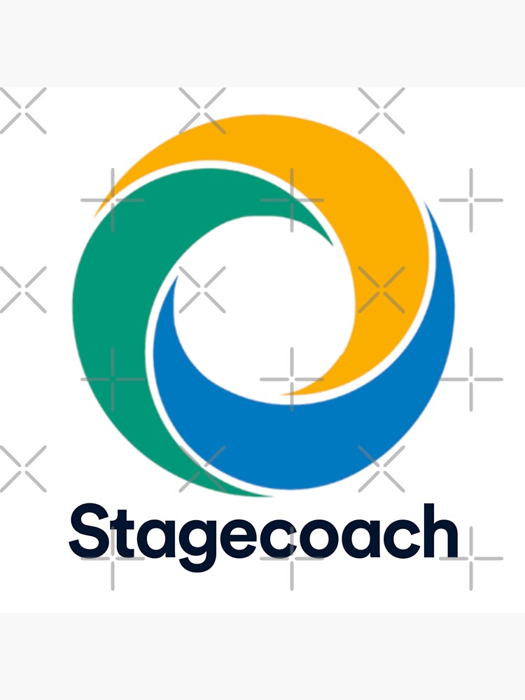 "Stagecoach " Sticker for Sale by PortPrints | Redbubble