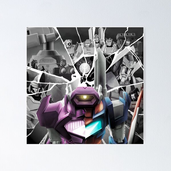 "s̴̯͊e̴̩̍n̷̨͛a̶̦͑t̴̗̀ŏ̸̼r̴̺̕ shockwave" Poster for Sale by Taku Tron ...