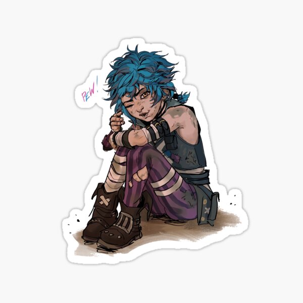 "Isha Pew Pew" Sticker for Sale by bookyluv59 | Redbubble