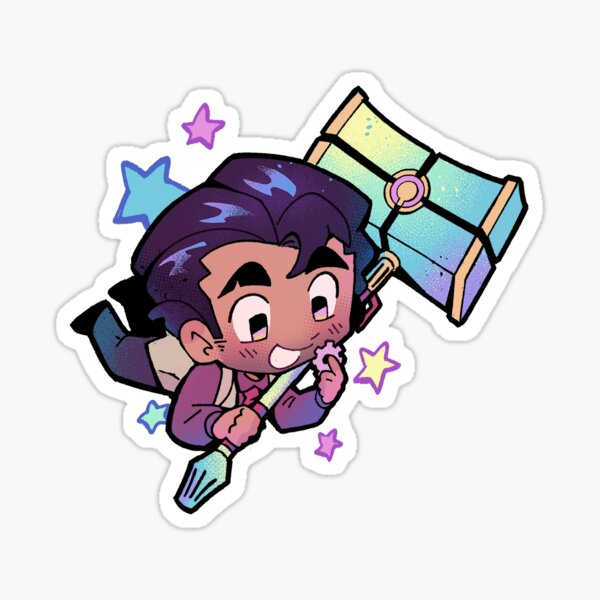 "Jayce" Sticker by yanana-ua | Redbubble