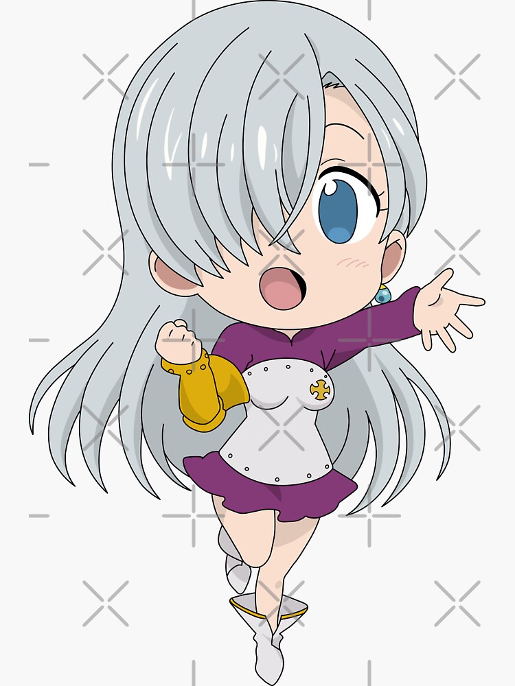 "Chibi Elizabeth" Sticker for Sale by katelin1 | Redbubble