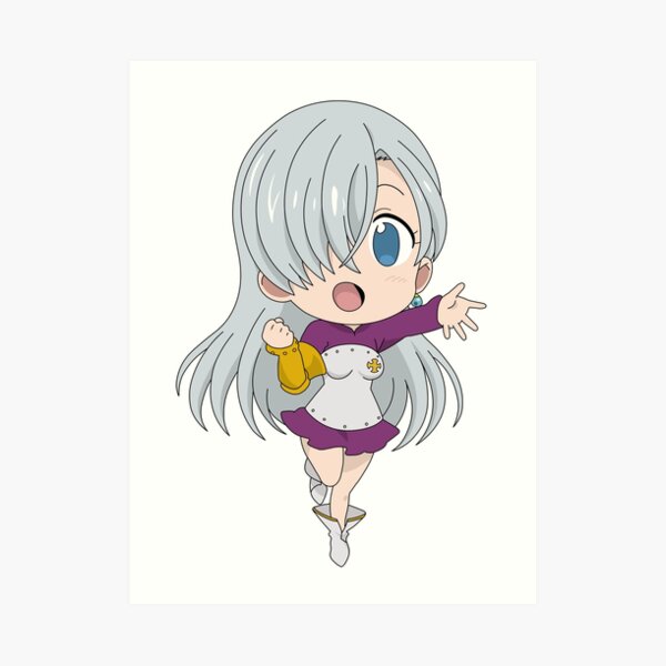 "Chibi Elizabeth" Art Print by katelin1 | Redbubble
