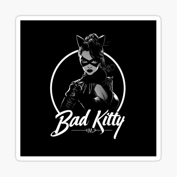 "Bad Kitty character design featuring a confident feline-inspired ...