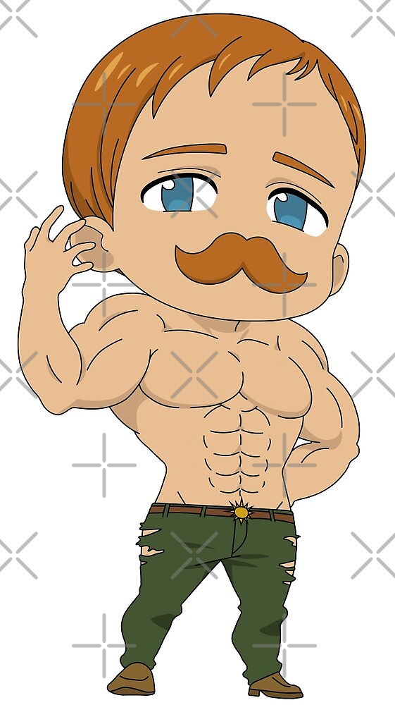 "Chibi Escanor" by katelin1 | Redbubble