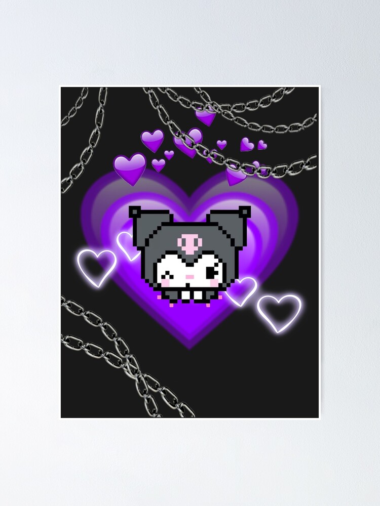 "Kuromi" Poster by GogoBaku | Redbubble