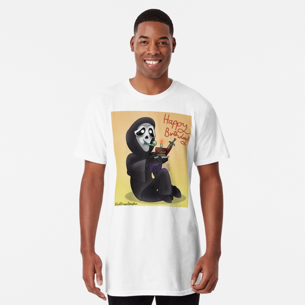 "Happy Birthday From Ghostface! (Scream)" Sticker for Sale by Deception ...