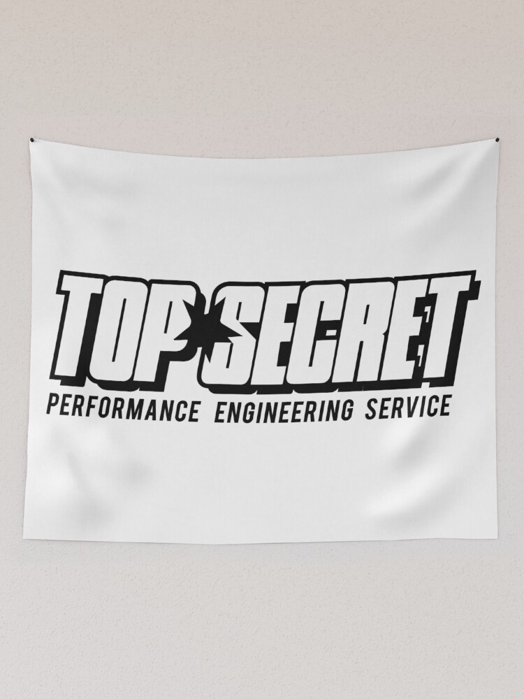 "TOP SECRET JAPAN" Tapestry for Sale by JDMShop | Redbubble