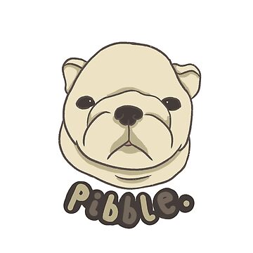 "Pibble dog puppy meme" Sticker for Sale by PestoPastagifts | Redbubble