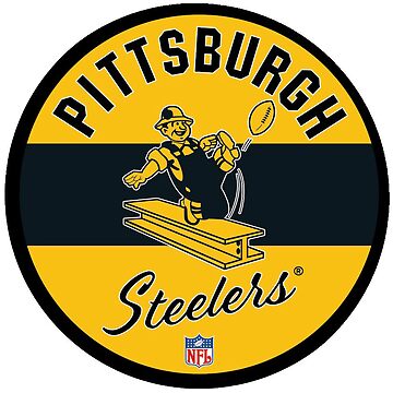 "Pittsburgh Steelers vintage logo" Sticker for Sale by npipp | Redbubble