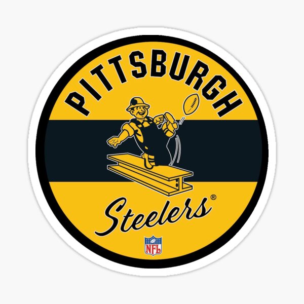 "Pittsburgh Steelers vintage logo" Sticker for Sale by npipp | Redbubble