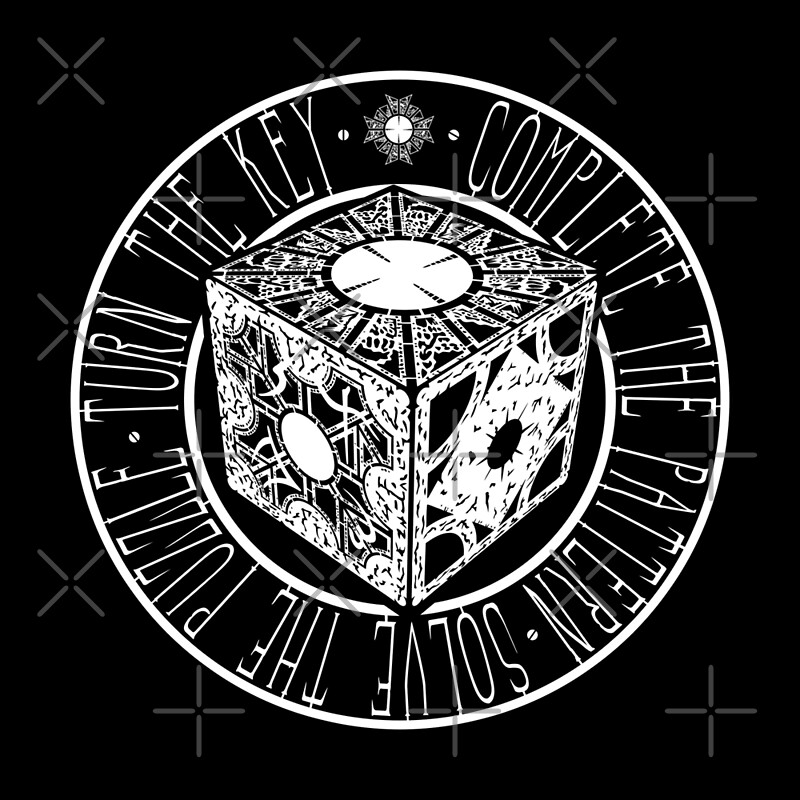 Pinhead Hellraiser Box Drawing