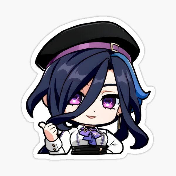 "Clorinde Sticker #8 Genshin Impact" Sticker by Demray | Redbubble