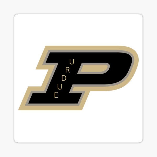 "Purdue" Sticker for Sale by dgbg53 | Redbubble