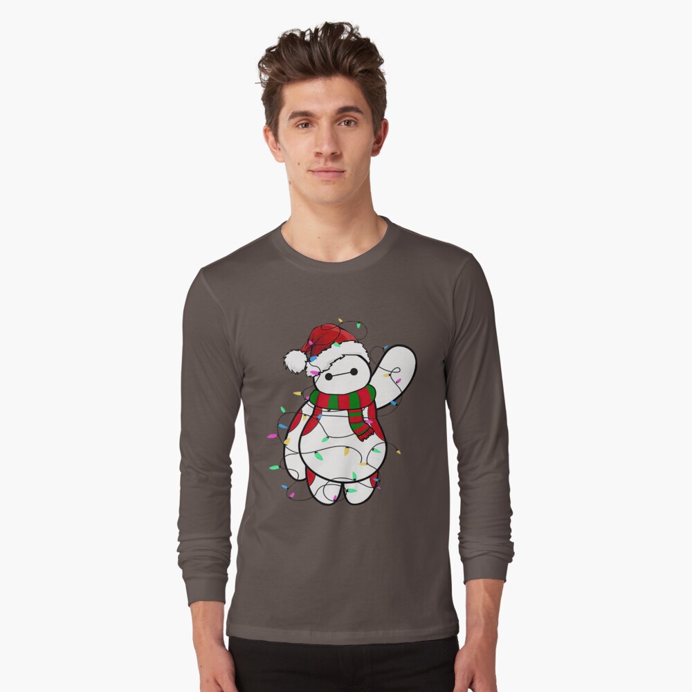 "Santa Baymax Robot Chirstmas Design" Sticker for Sale by AmeliaMahon ...
