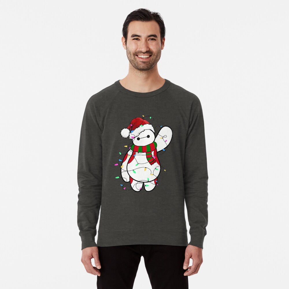 "Santa Baymax Robot Chirstmas Design" Sticker for Sale by AmeliaMahon ...