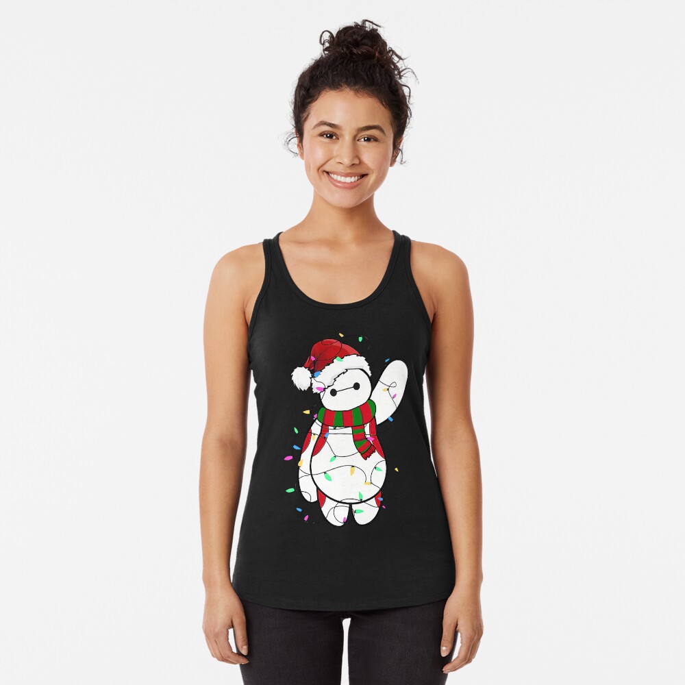 "Santa Baymax Robot Chirstmas Design" Sticker for Sale by AmeliaMahon ...